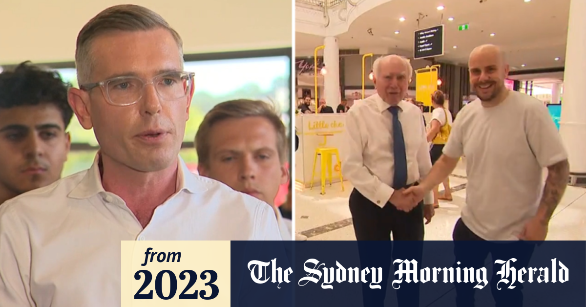 Video: Former PM John Howard joins NSW campaign trail